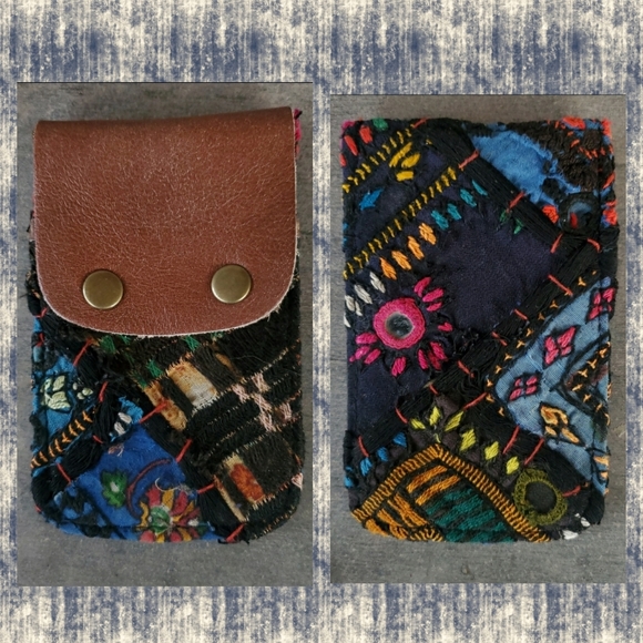 Free People | Bags | Free People Boho Embroidered Repurposed Vtg ...